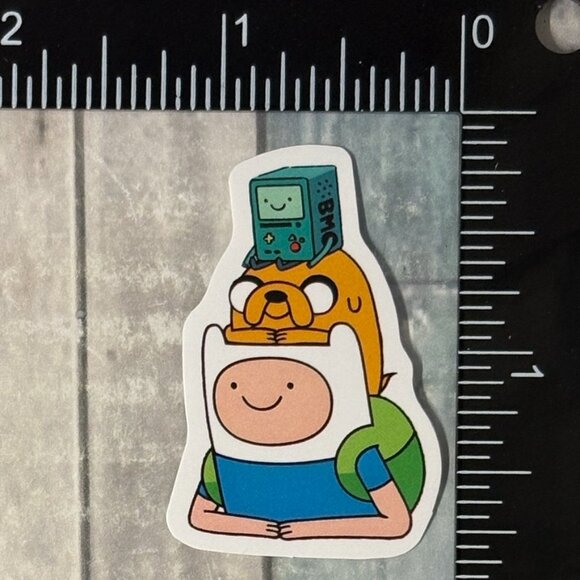 Office | 110 Adventure Time Reusable Waterproof Vinyl Sticker Decal ...